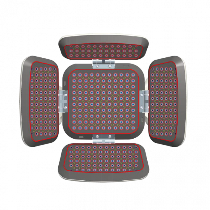 Skin Rejuvenation LED Phototherapy System 633 Nm Red Light Therapy Machine