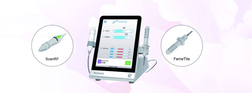 Feme Tite RF Vaginal Rejuvenation Device Radio Frequency Skin Tissue